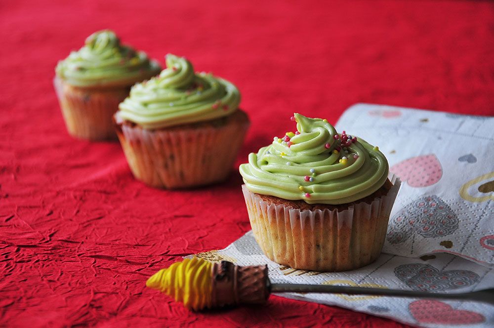 Cupcakes à la pistache – My Sweet Escape - Blog voyage