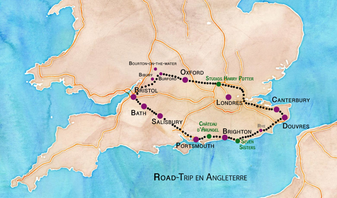 Road-trip en Angleterre: itinéraire, que voir, conseils, budget